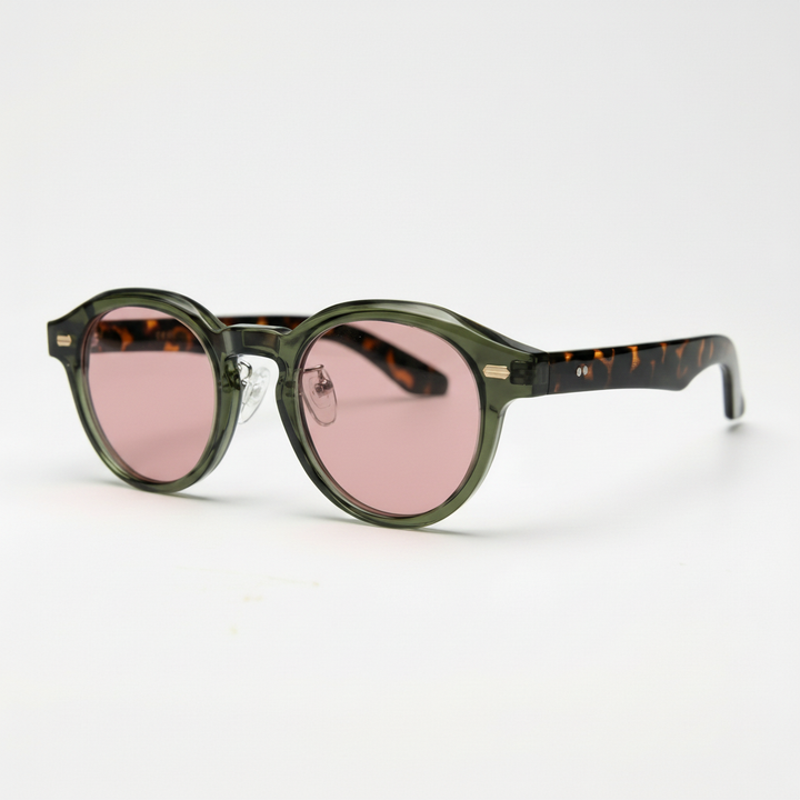 FL-41 Glasses | Rose Tinted Glasses for Light Sensitivity | TXOME